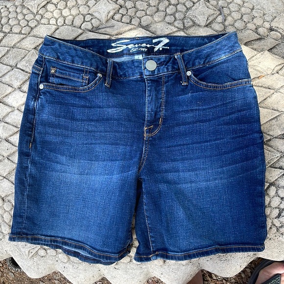 Seven7 | Shorts | Seven Denim Bermuda Shorts 4 | Poshmark
